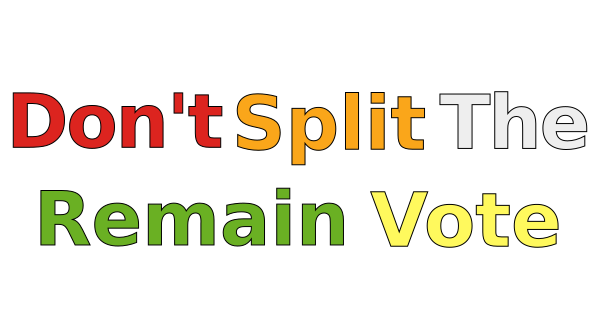 Kensington - Vote Tactically For Remain - Don't Split the Remain Vote!