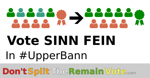 Upper Bann - Vote Tactically For Remain - Don't Split the Remain Vote!